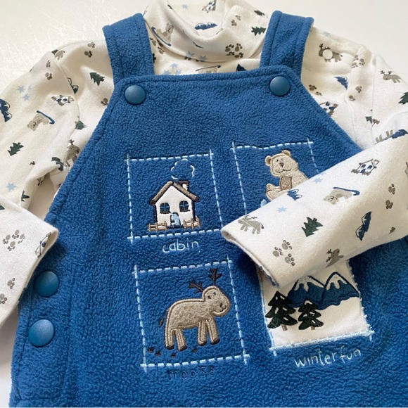 Koala Kids | Matching Sets | Hp Koala Kids Sherpa Snap Overalls ...
